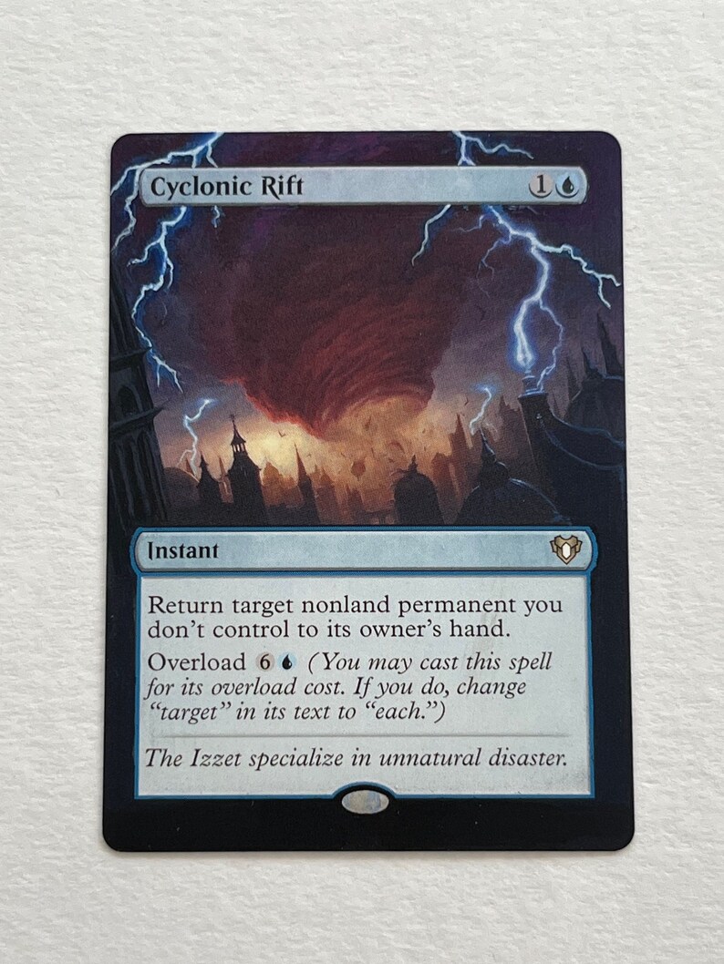 Cyclonic Rift Alter - MTG Card - Etsy