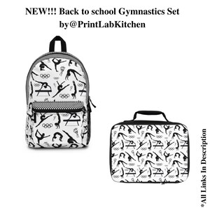 Gymnastics Backpack, Bag to School Bag, School Carrier, Gift for ...