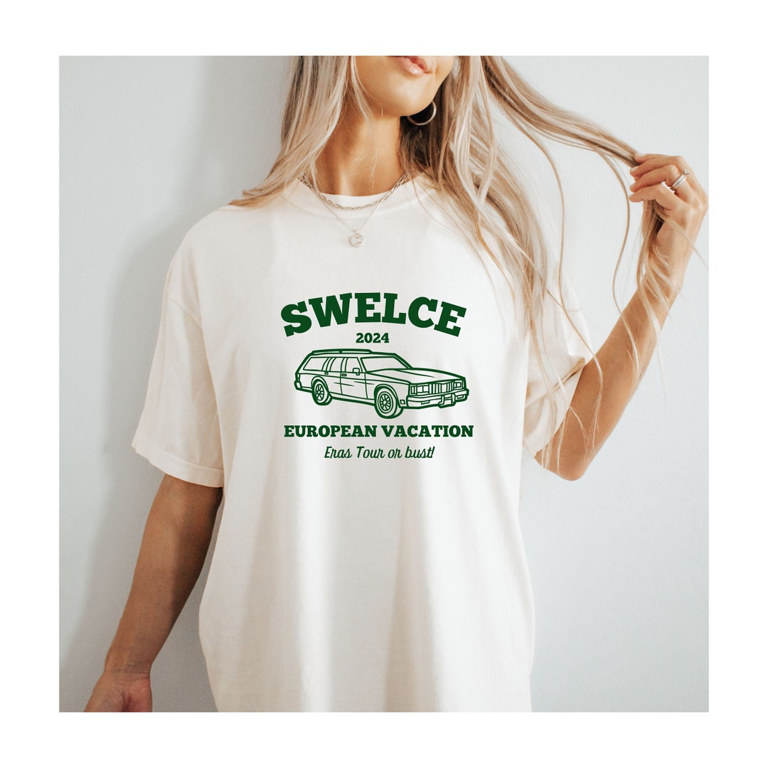 Swelce European Vacation Unisex Garment-dyed T-shirt, Travis and Taylor ...
