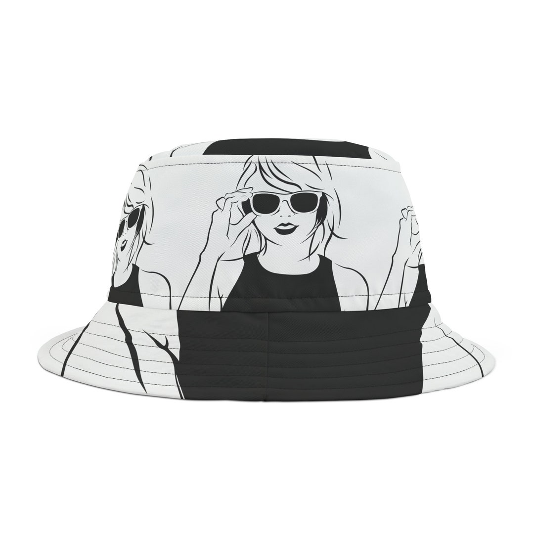T Swift Bucket Hat, Swift Girls Summertime Hat Swiftie Summer Apparel ...
