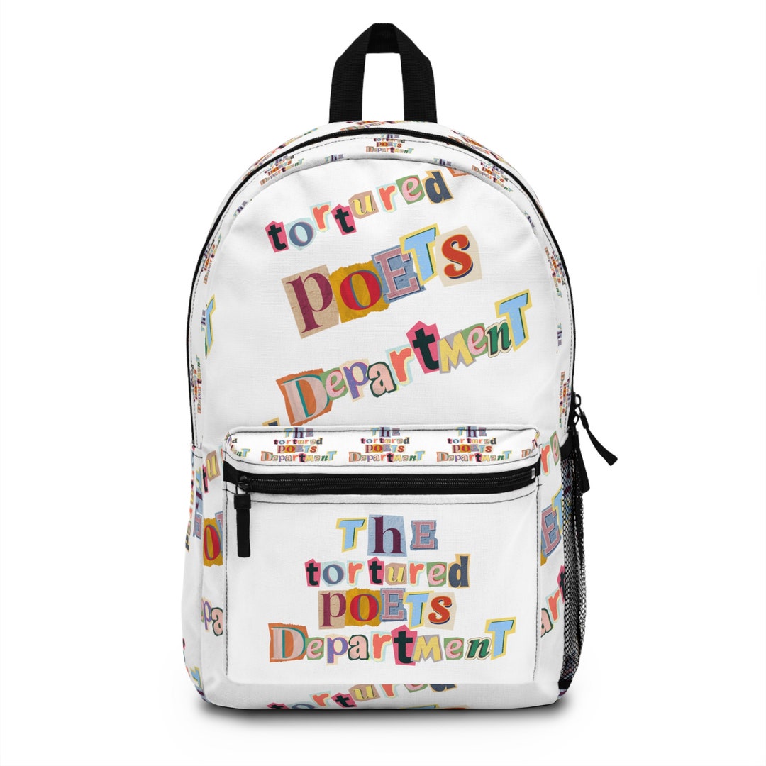 TTPD Ransom Lettering Backpack, Tortured Poets Department Tswift Back ...