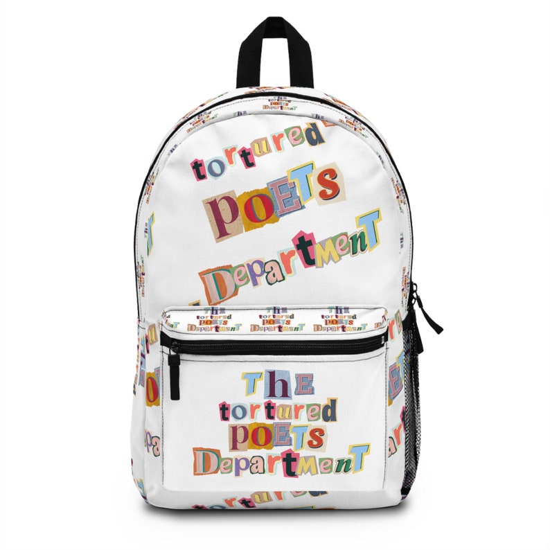 TTPD Ransom Lettering Backpack, Tortured Poets Department Tswift Back ...