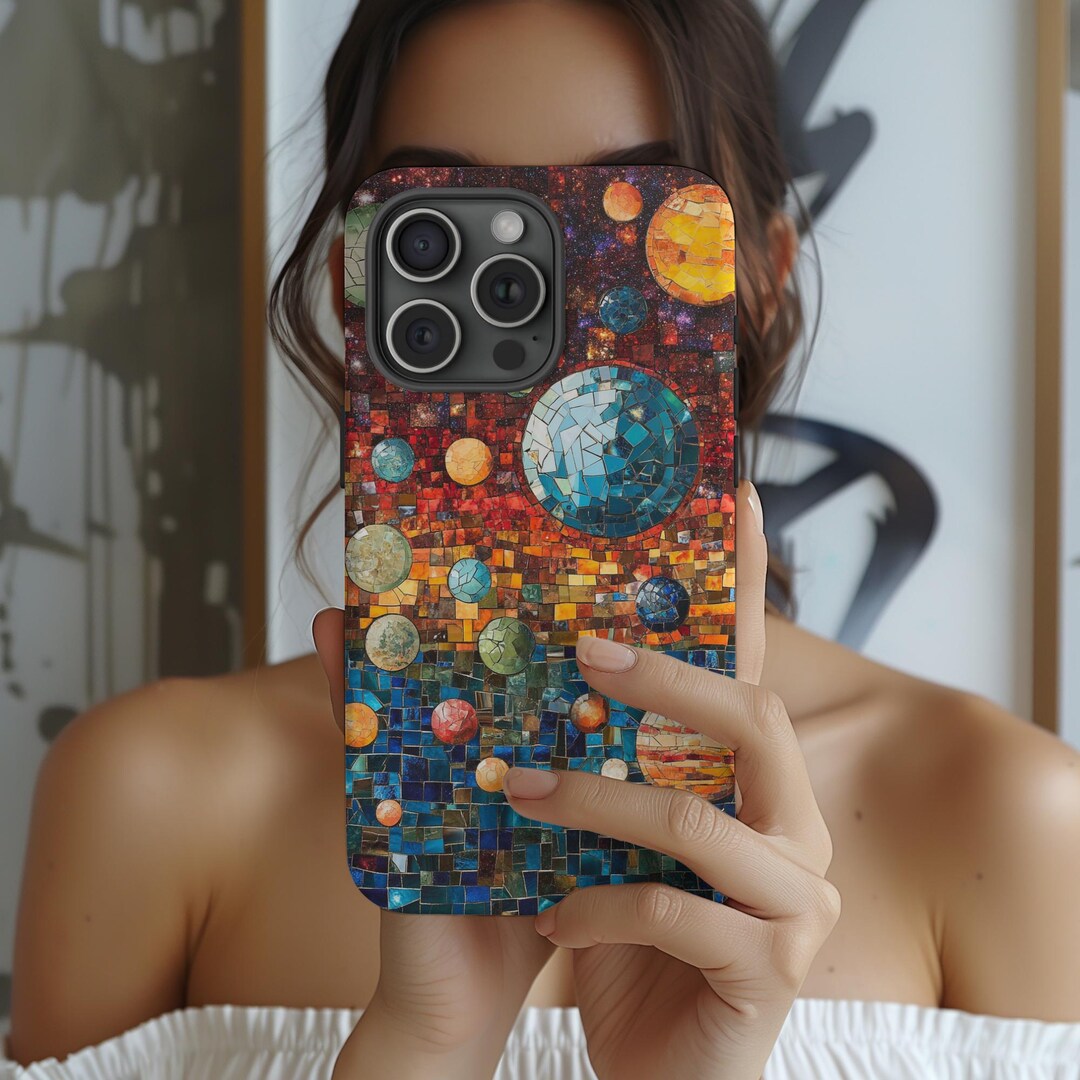 Magnetic Clear Impact Cases, Magsafe Cosmic Mosaic Phone Case ...