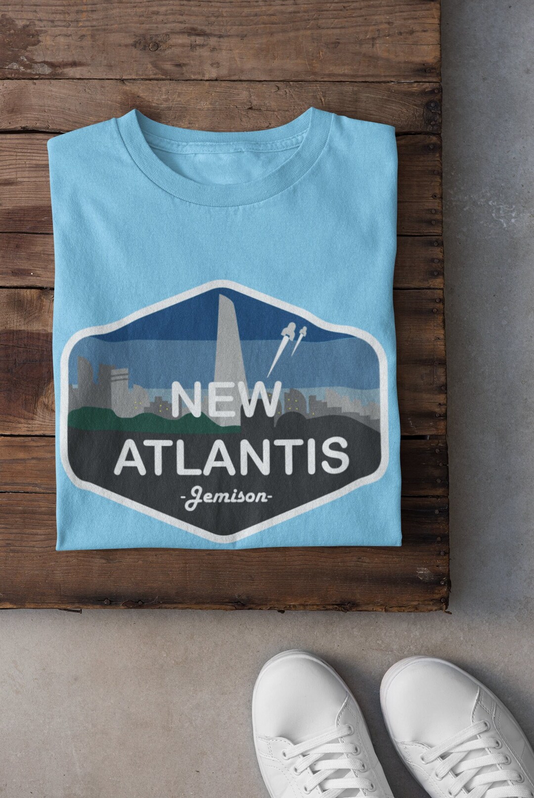 Starfield T Shirt, New Atlantis T-shirt, Starfield Gift, Men's & Women ...
