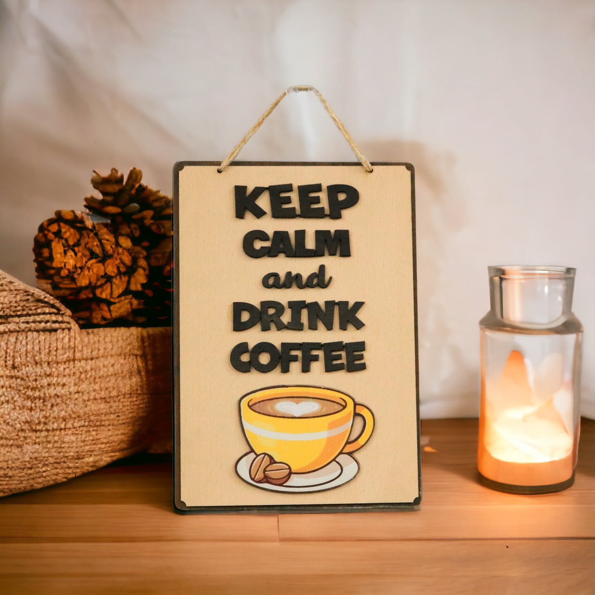 Coffee Shop Funny Sign Wall Decorations for Coffee Shop - Etsy