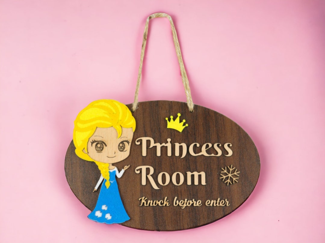 Little Princess Room Door Sign Girls Room Decorative - Etsy