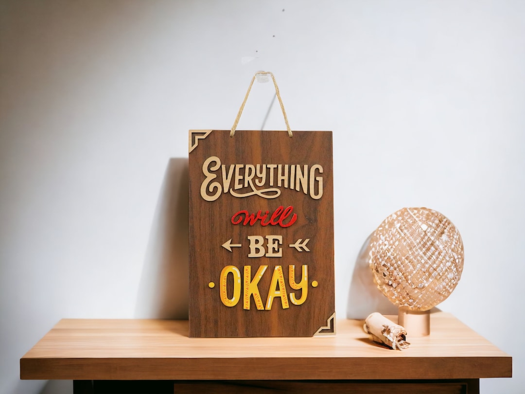 Wall Decor Motivational Sign for Home Motivational Sign for School ...