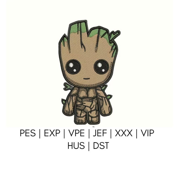Groot Embroidery Files - Etsy