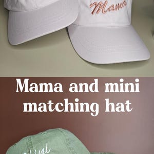 Mama and Mini Matching Hat Family Matching Mother and Daughter Matching ...
