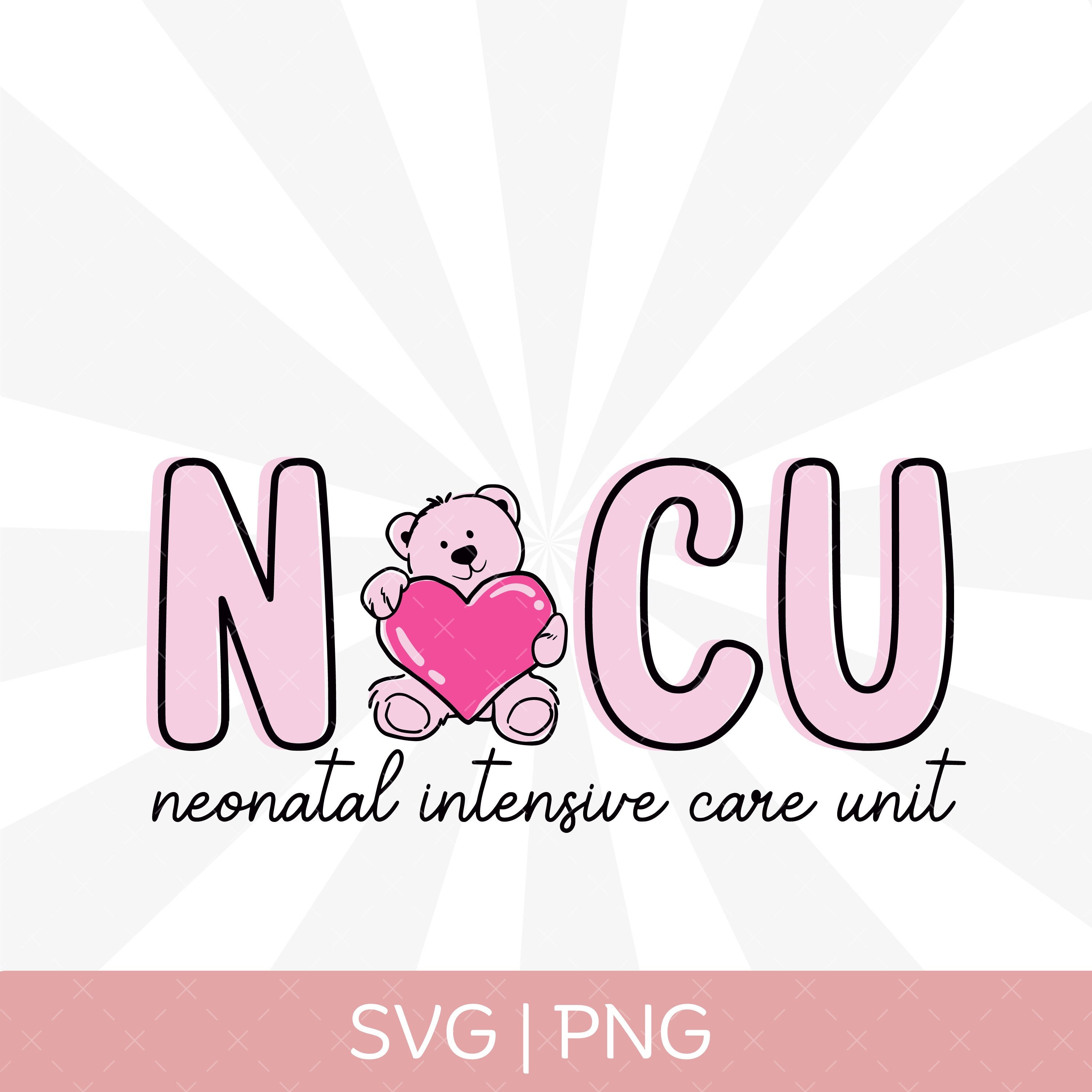 NICU Nurse Valentine's Day Svg PNG, NICU Valentine Cutting File ...