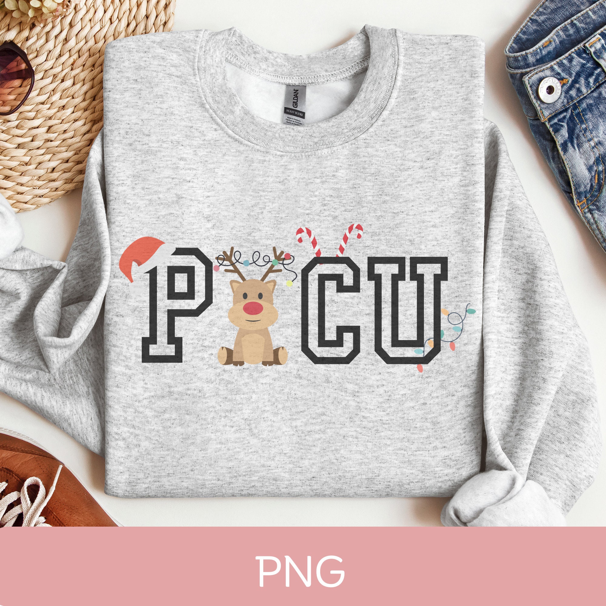 PICU Nurse Christmas Png, PICU Nurse Png, Picu Christmas Png, Picu ...