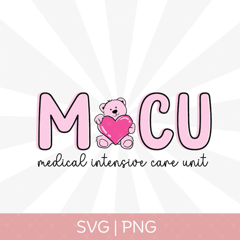 MICU Valentines Png, Medical Intensive Care Unit Png, Micu Nurse ...