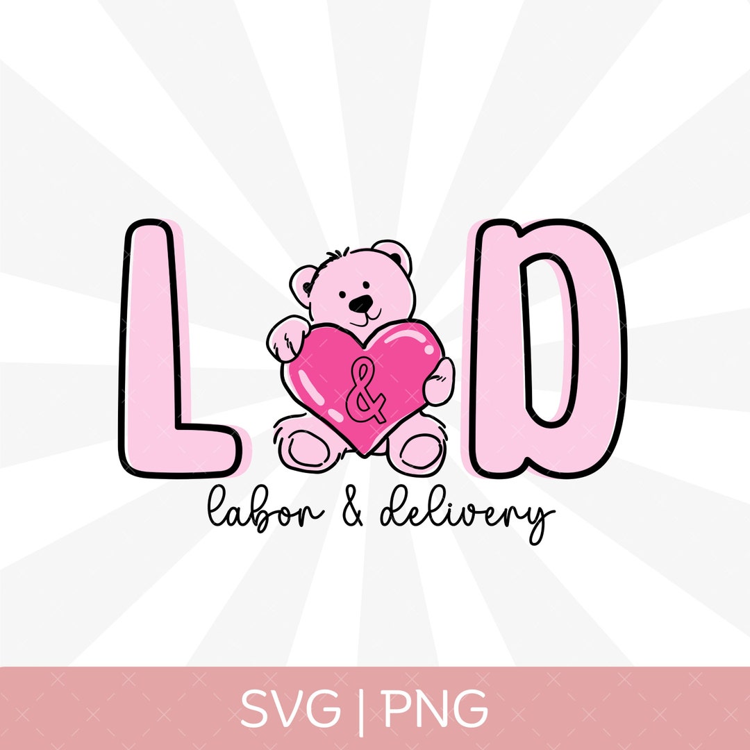 Labor and Delivery Nurse Valentine Svg, Labor Delivery Valentines Day ...