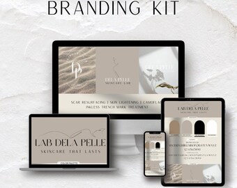 Brand Identity Tool Kit Custom Logo, Stationary, Social Media Branding ...