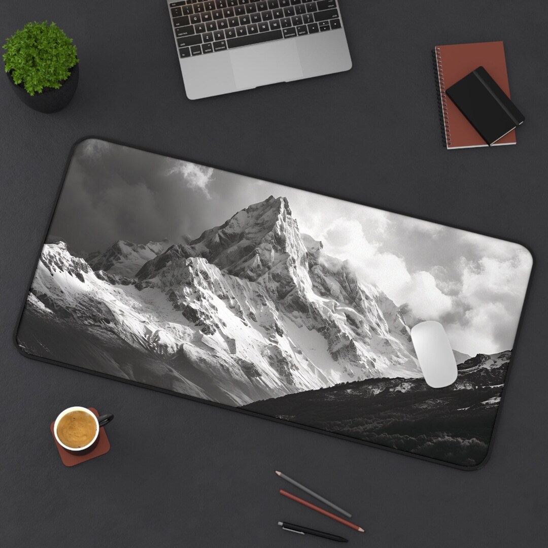 Nature Desk Mat, Desk Accessories, Nature Desk Decor, Gaming Mouse Pad ...