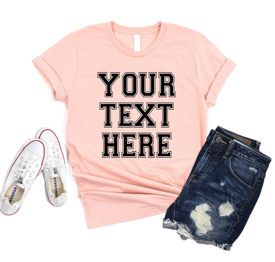 Personalized T-shirt Custom T-shirts Custom Shirt - Etsy