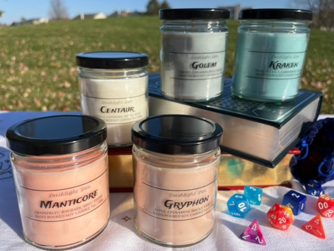 Choose a Scent Candle / 7 Oz Candle / Pure Soy / Container Candle ...