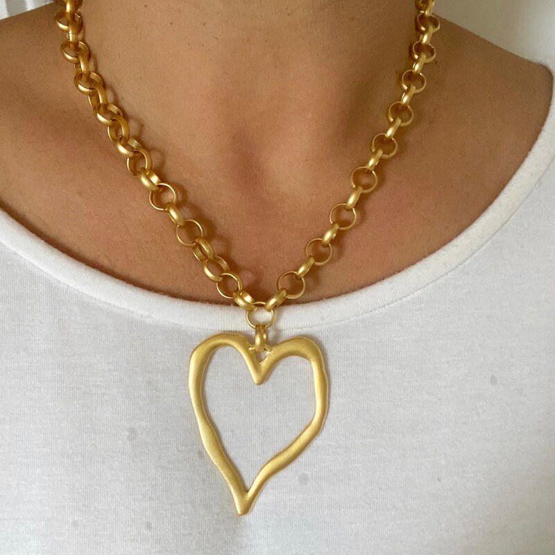 Oversized Necklace - Etsy