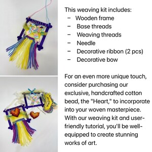 Weaving Kit With Video Tutorial for Beginners, Learn to Weave a Wall ...