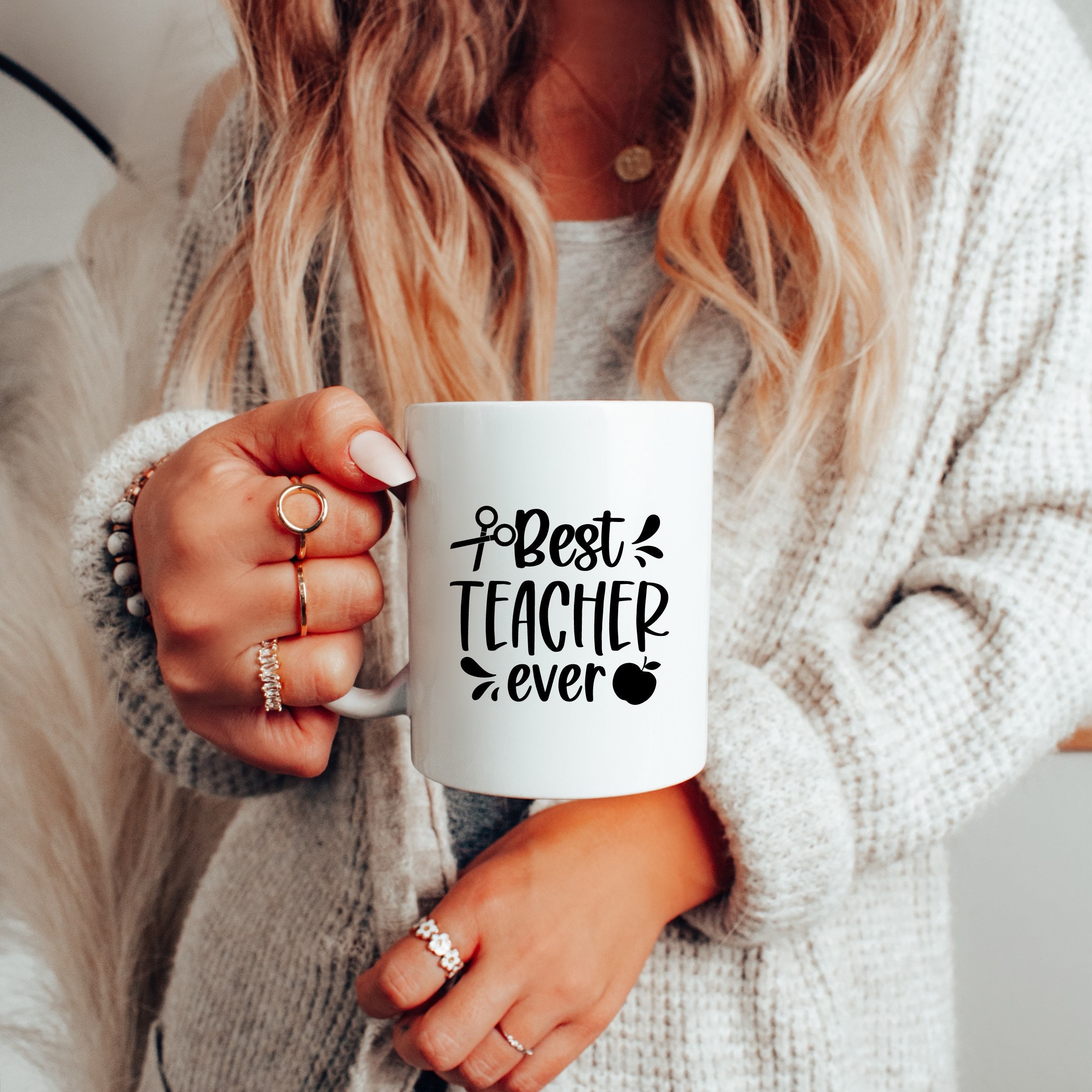 Best Teacher Ever Mug, Favorite Teacher Mug, Homeschool Mom Mug, Gift ...
