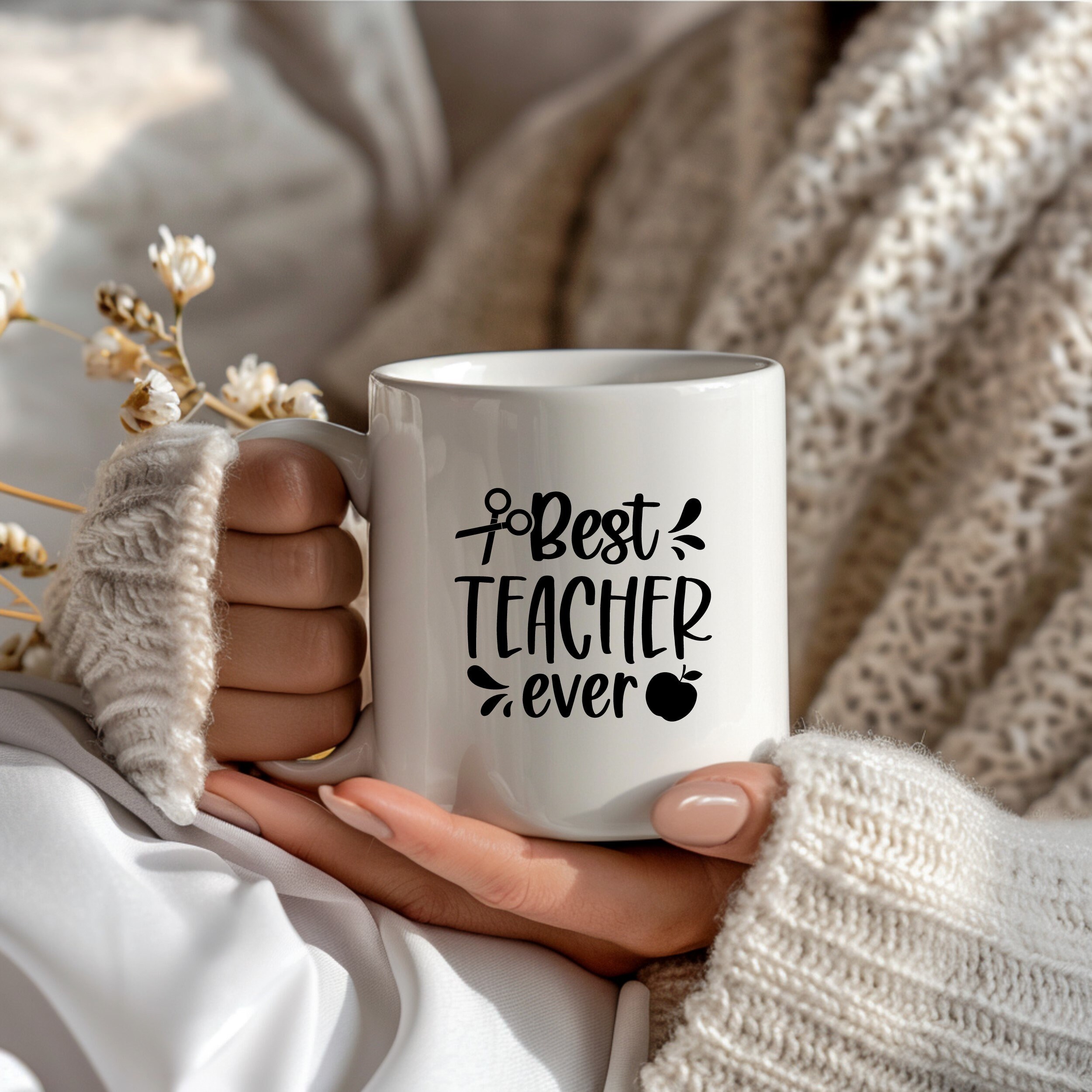 Best Teacher Ever Mug, Favorite Teacher Mug, Homeschool Mom Mug, Gift ...