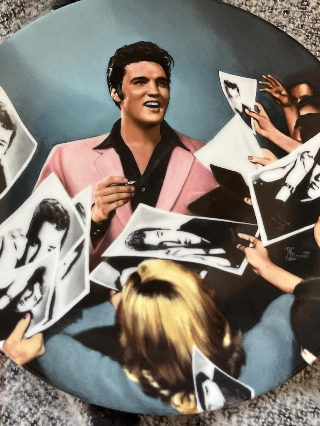 Elvis Collector Plate - Etsy