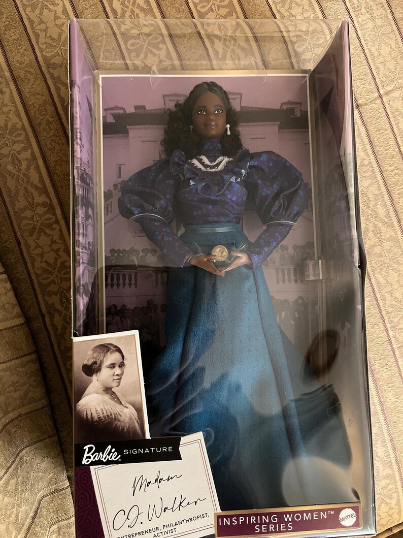 Barbie Signature Inspiring Women Series. Madam C.j.walker Doll - Etsy