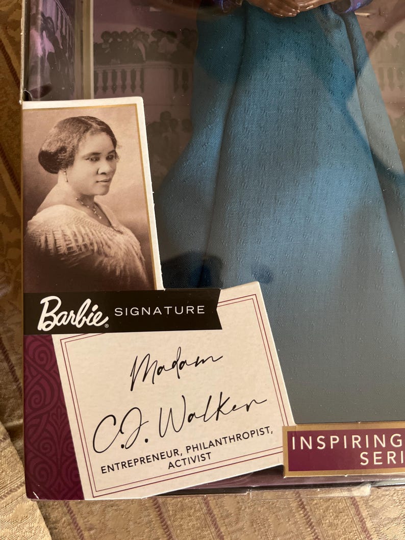 Barbie Signature Inspiring Women Series. Madam C.j.walker Doll - Etsy
