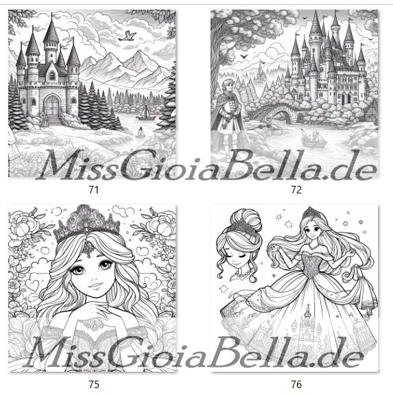 76 Coloring Pages for Children Coloring Pages Girls Boys Paint Comic - Etsy