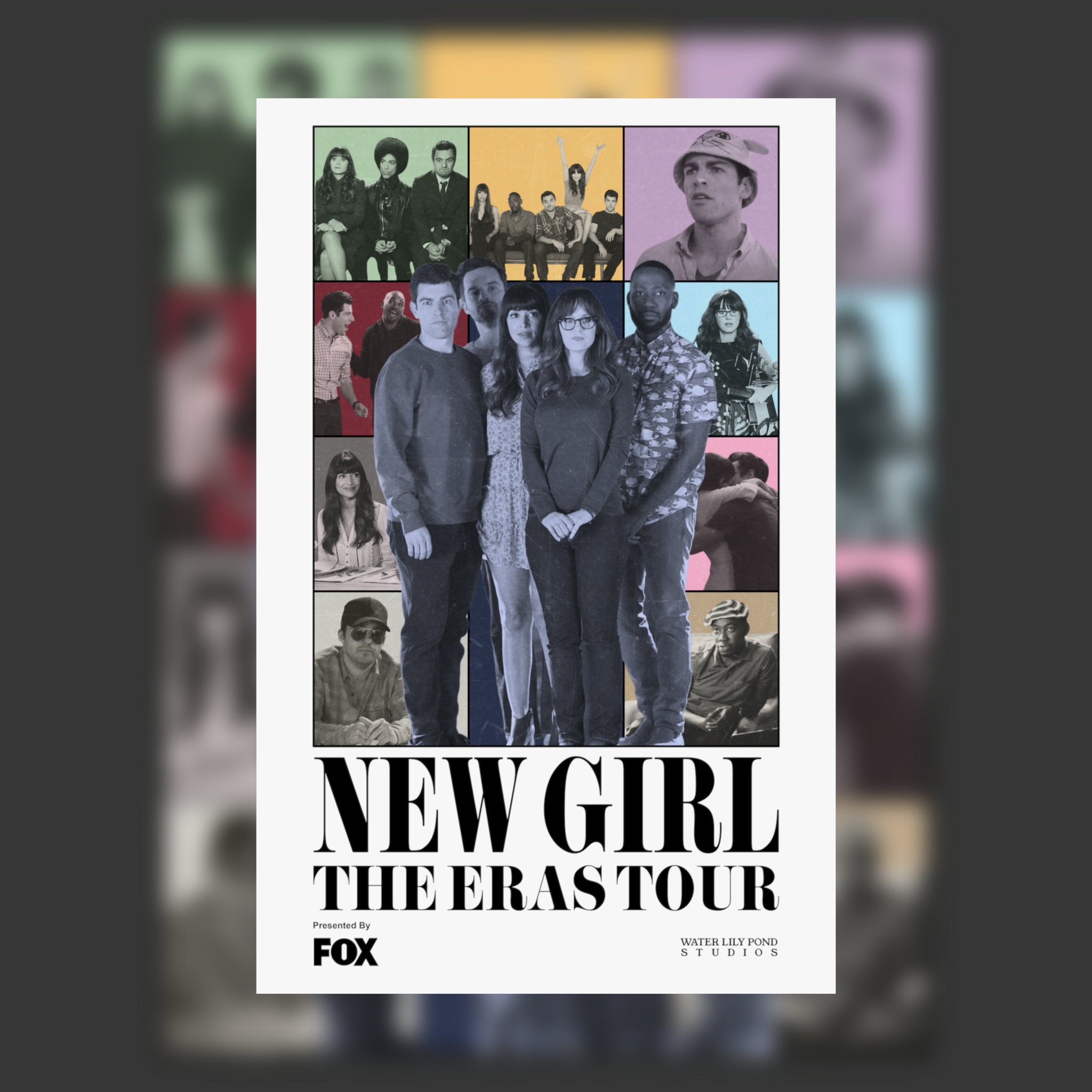 New Girl Eras Tour Poster Taylor Swift Poster New Girl Poster - Etsy