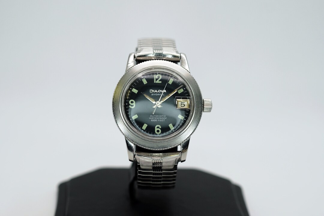 RARE 1960s Bulova Snorkel - Devil Diver 666 - Automatic Vintage Watch ...