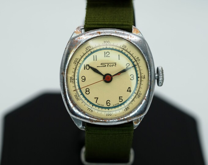 Rare Vintage "stort" Swiss Made Pin Lever Watch - Etsy