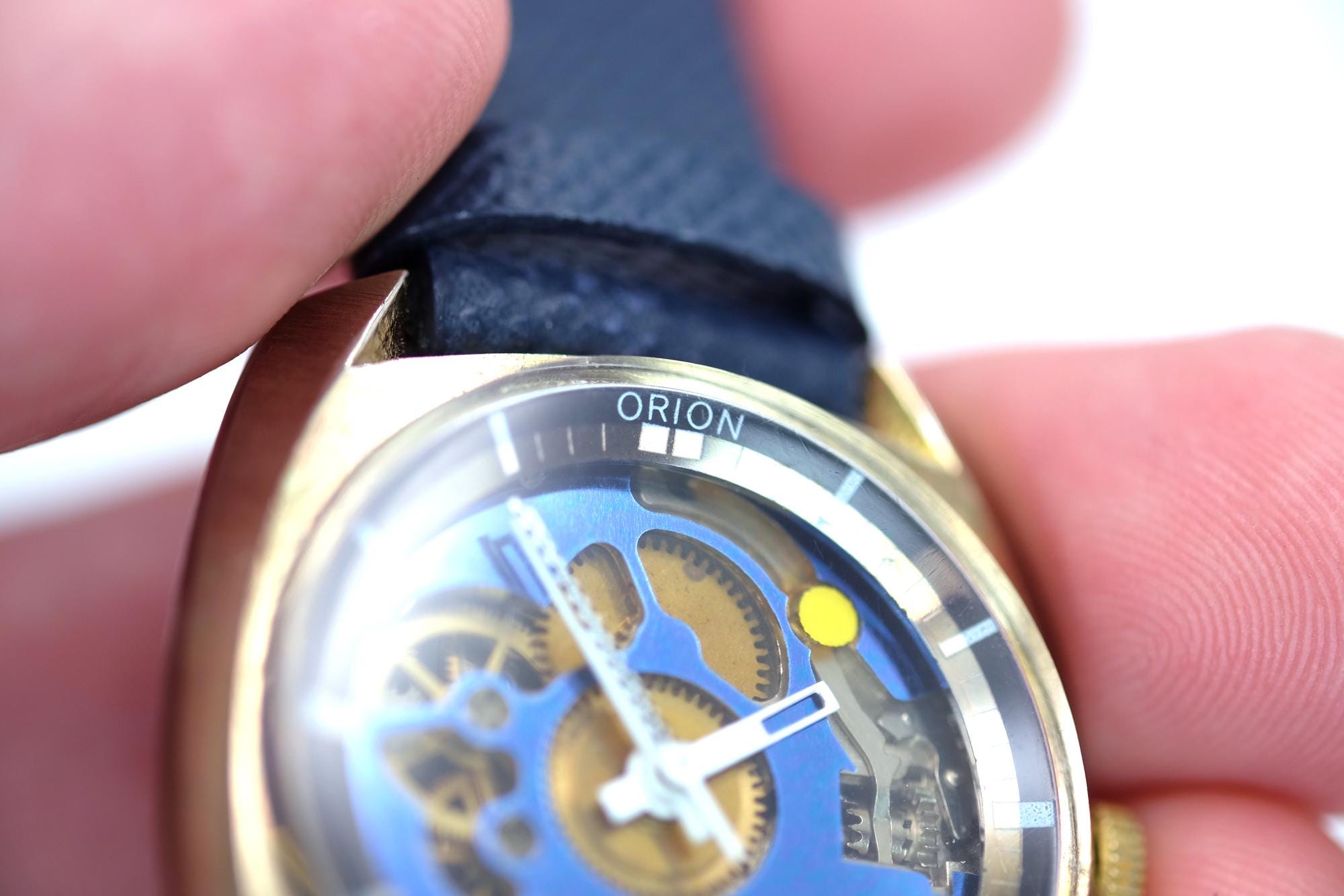 RARE and Unique Vintage Orion Skeleton Swiss Made Watch - Etsy