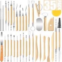 47pcs DIY Clay Pottery Tool Set Ceramics Sculpting Carving Sculpture ...