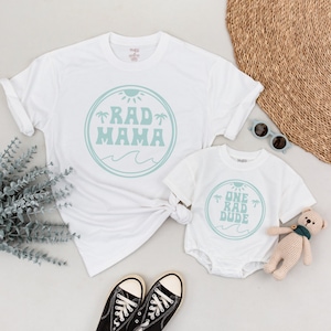 Surf Family Birthday Shirts, One Rad Dude Shirt, the Big One Shirt ...