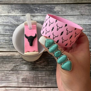 Stanley Boot and Topper Set, Pink Stanley, Longhorn Stanley Topper - Etsy