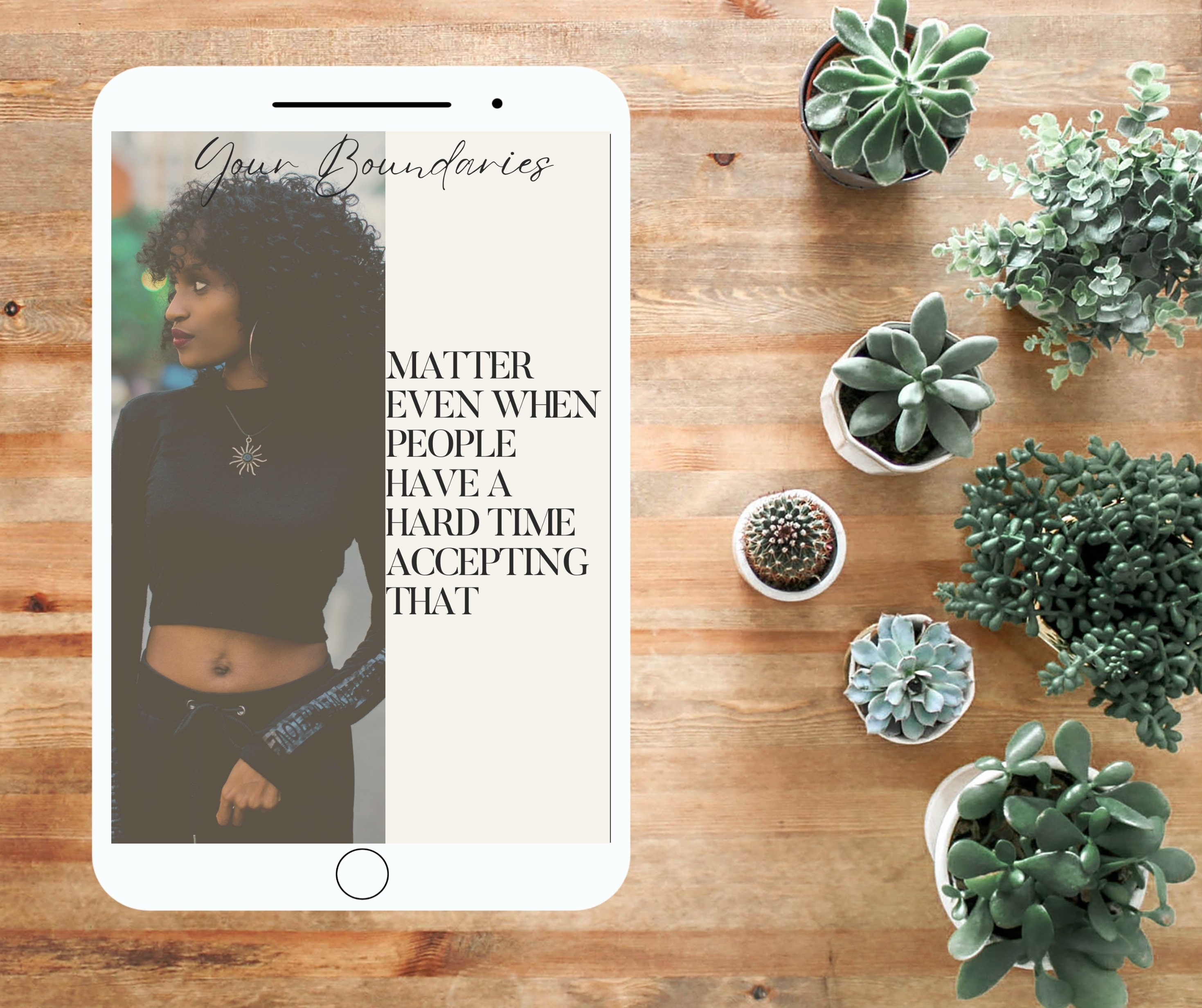 Healthy Boundaries, MRR, Wellness Journal, Ebook, Master Resell ...