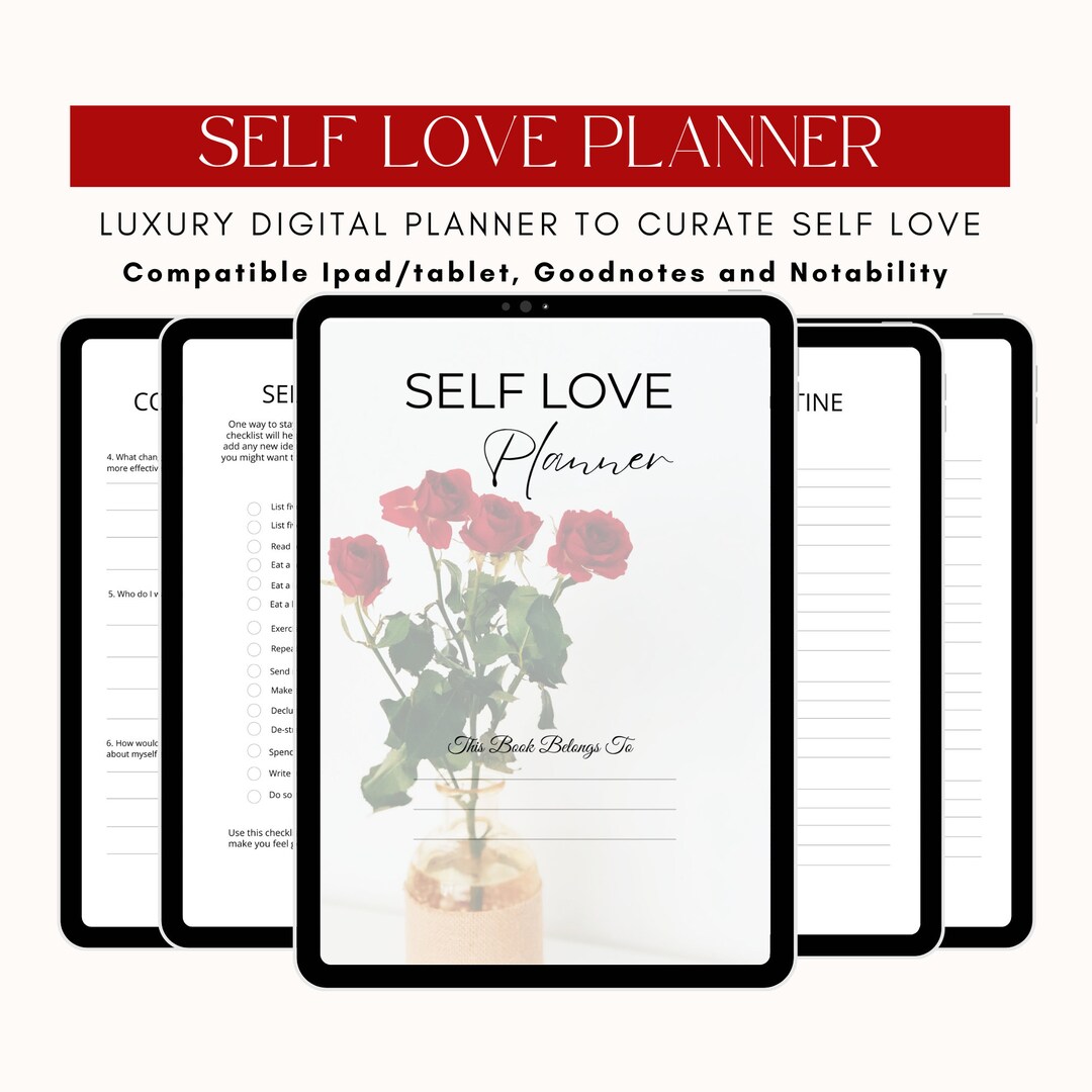 Self Love Journal Printable Self Love Workbook Journal - Etsy
