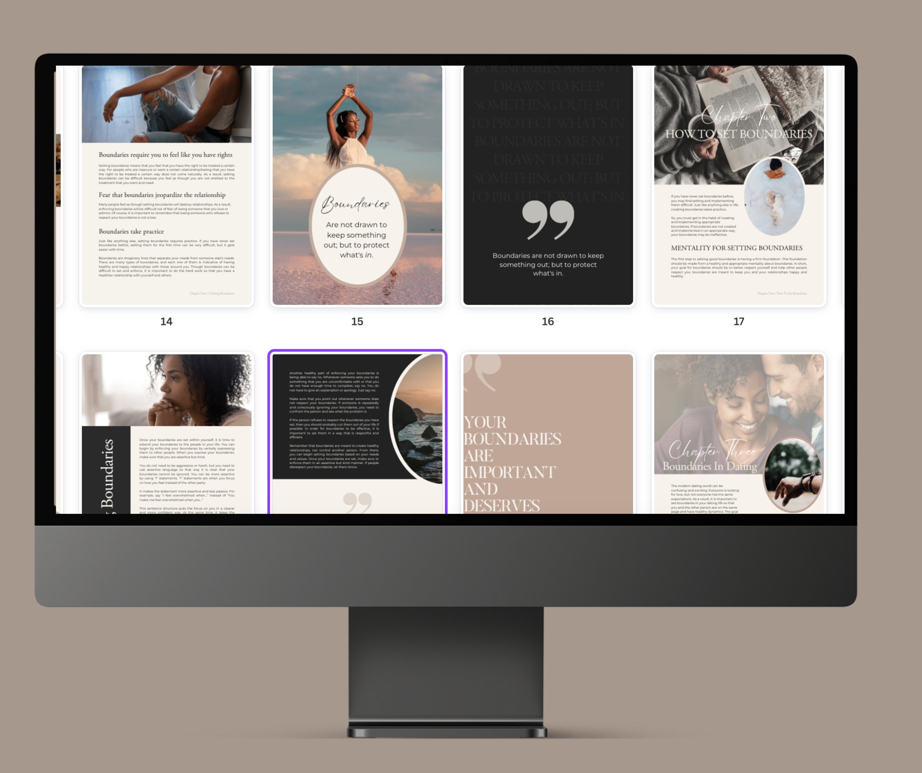 Healthy Boundaries, MRR, Wellness Journal, Ebook, Master Resell ...