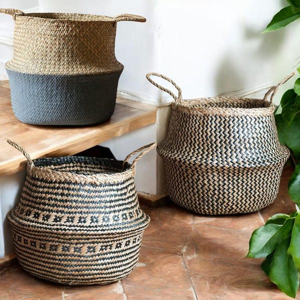 Decorative Storage Basket - Etsy