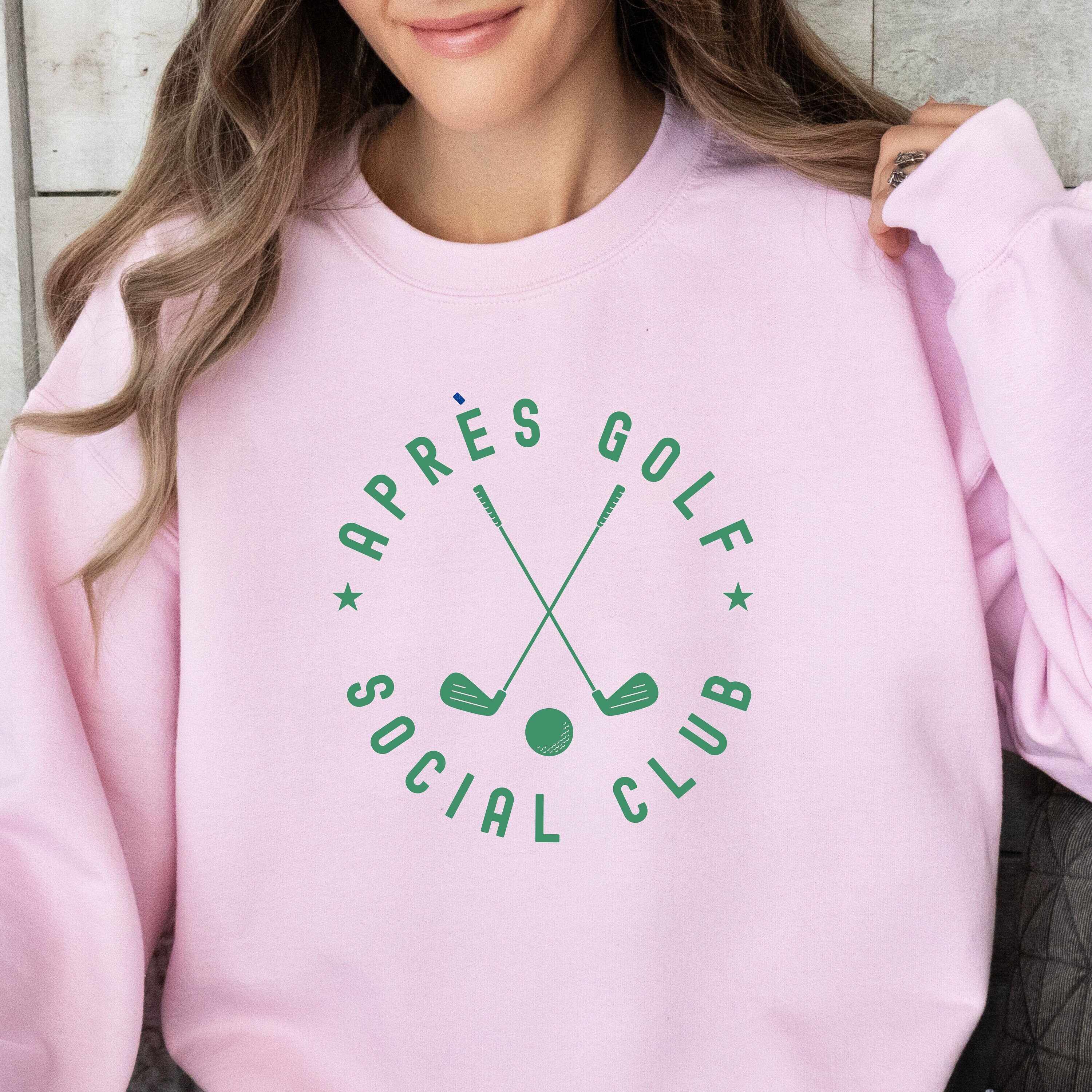Apres Golf Social Club Sweatshirt, Golf Social Country Cub Shirt, Gift ...