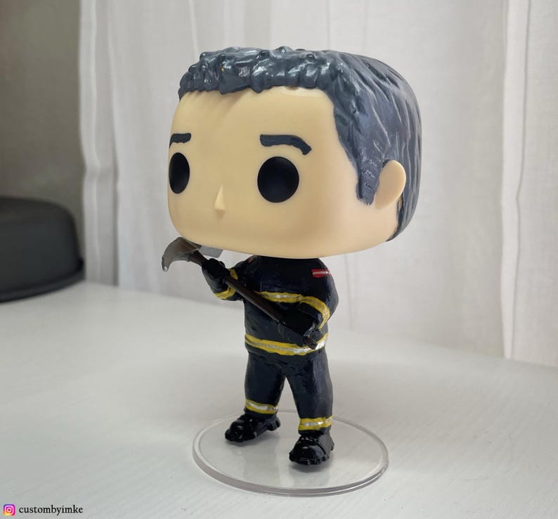 Lieutenant Firefighter Kelly Severide From Squad 3 in Turn Out Gear ...