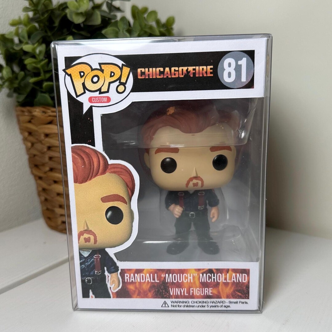 Randall mouch Mcholland Chicago Fire Vinyl Pop / Figurine - Etsy