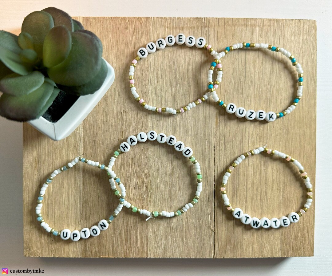 Handmade Chicago PD Friendship Bracelets - Etsy