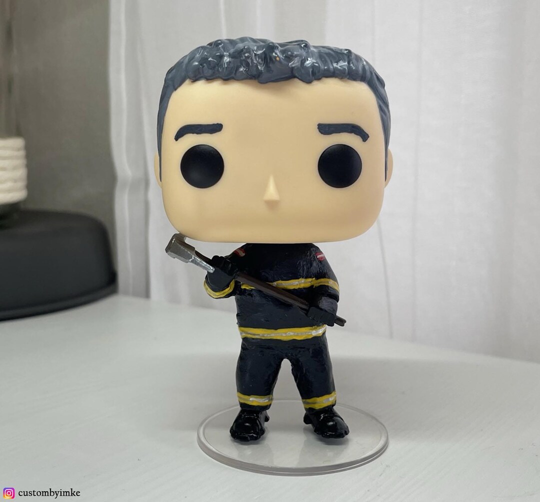 Lieutenant Firefighter Kelly Severide From Squad 3 in Turn Out Gear ...