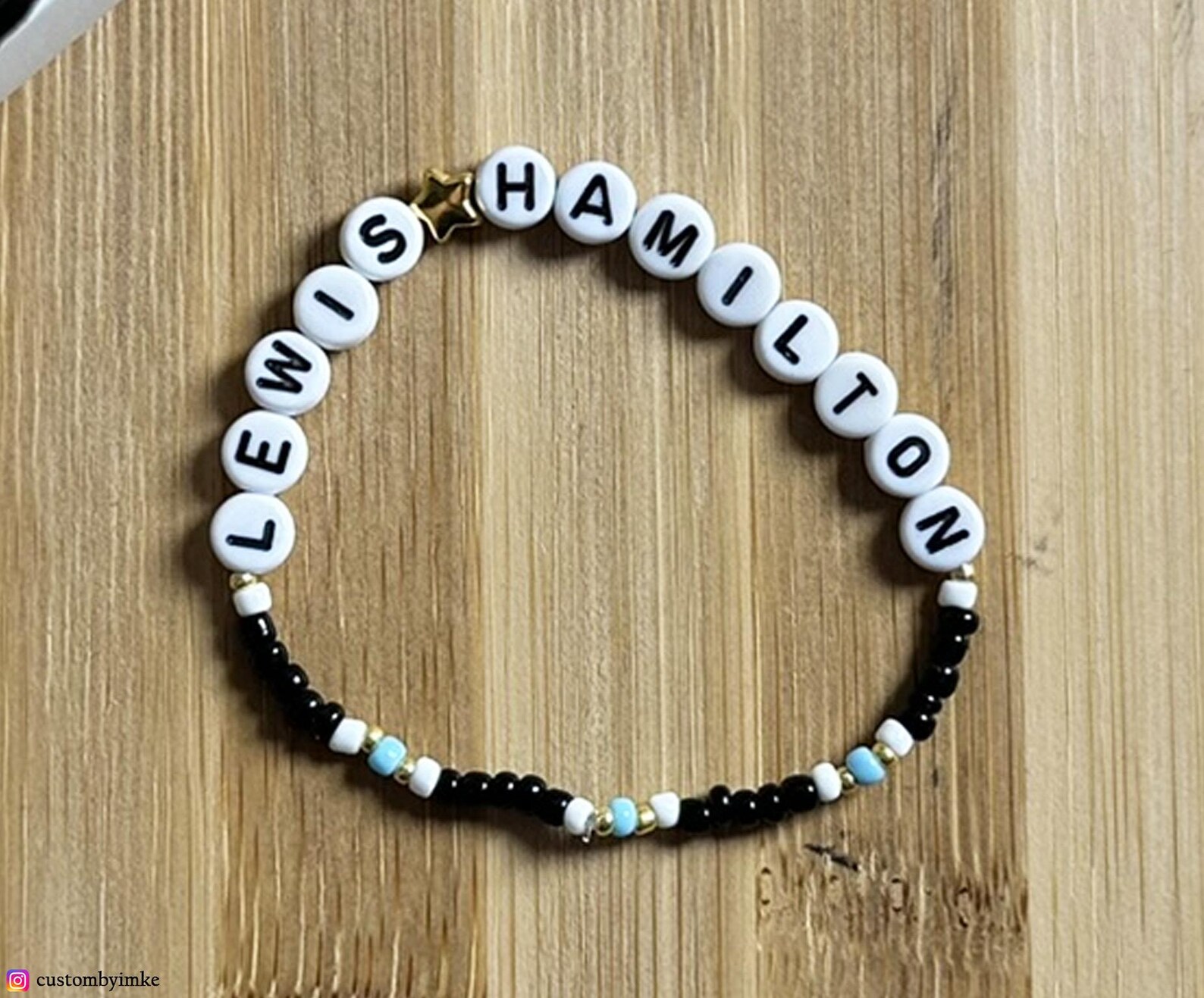 Custom Formula 1 Friendship Bracelets: Team Mercedes, Lewis Hamilton ...