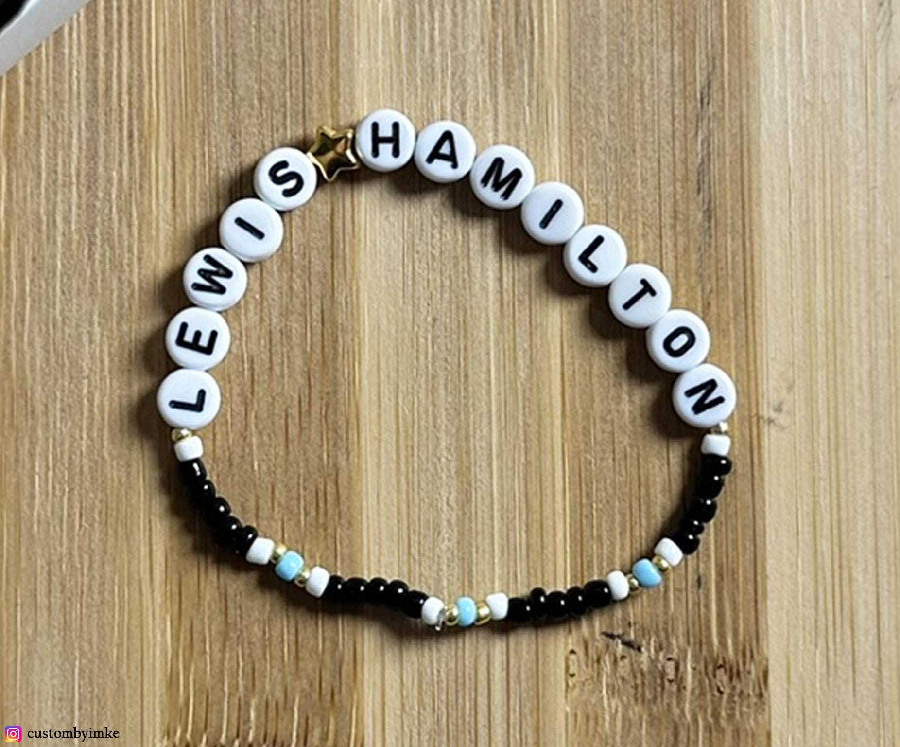 Custom Formula 1 Friendship Bracelets: Team Mercedes, Lewis Hamilton ...