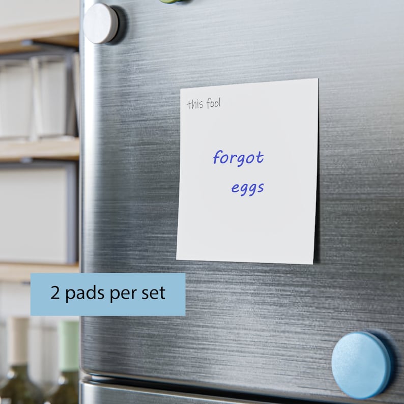 This Fool Sticky Note Set, Funny Post Its, Custom Sticky Notes, Office ...