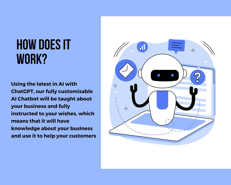 AI Chatbot for Your Website Done for You Fully Customizable Automated ...
