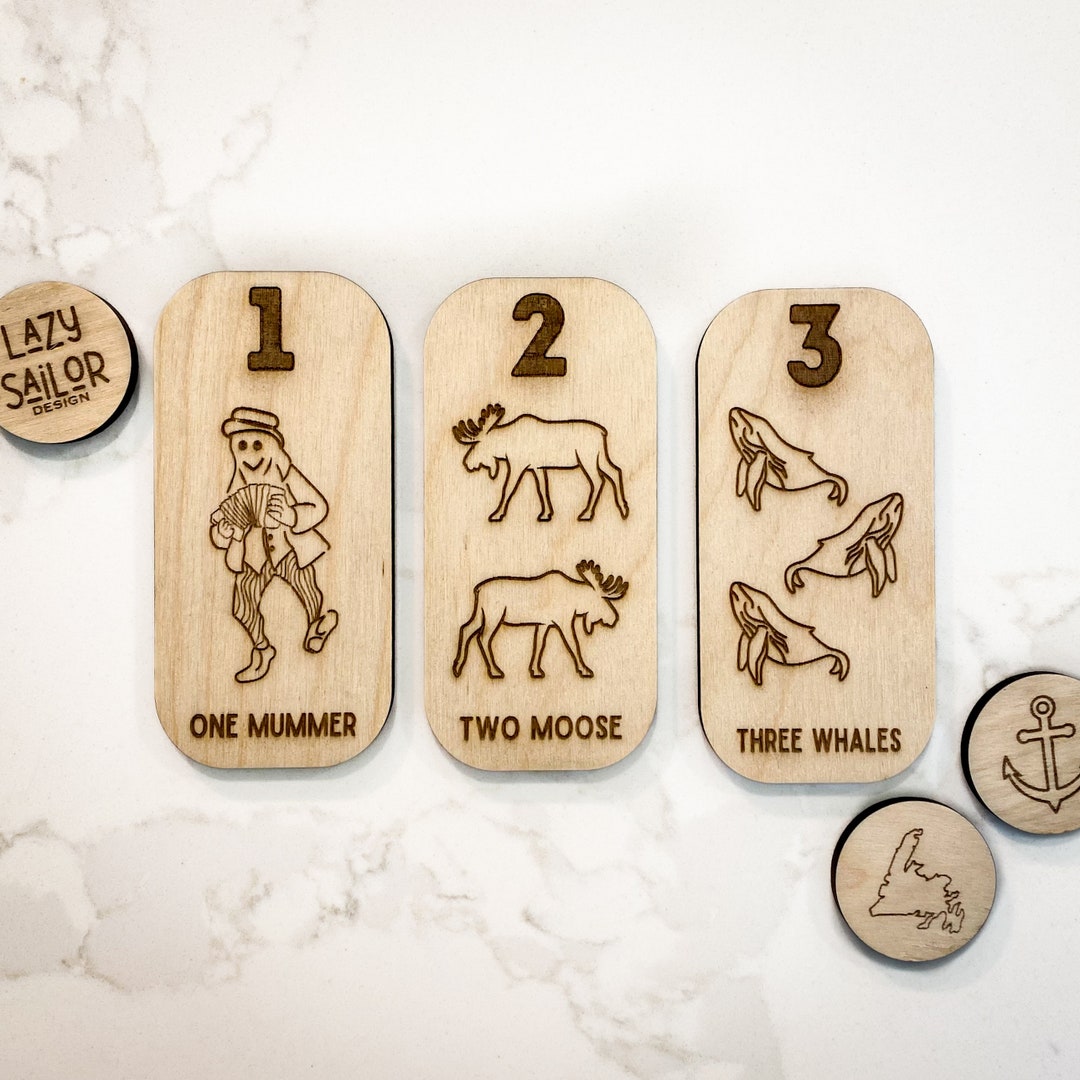 Newfoundland Counting Cards - Etsy